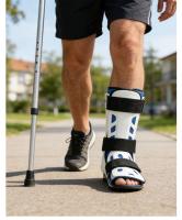 China Ankle Fixation Brace, Rigid Walker Boot with Non‑Slip Sole, Breathable Orthopedic Foot Support for Ankle Sprain, Fracture Recovery & Post‑Surgery Rehabilitation for Men & Women for sale