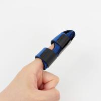 China Lightweight Finger Stabilizer Splint Adjustable Hook Loop Finger Support for sale