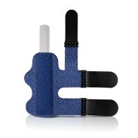China Lightweight Finger Stabilizer Splint Adjustable Hook Loop Finger Support for sale