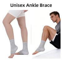China Bamboo Charcoal Fiber Ankle Brace, 3D Knit Compression Ankle Support Sleeve, Elastic Cotton Ankle Sock for Sports Injury, Joint Pain Relief, Warm Keeping, Unisex for Men Women for sale