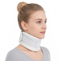 China Adjustable Rigid Cervical Collar Breathable Plastic Neck Brace Orthopedic Neck Support Stabilizer for Neck Pain and Cervical Recovery for sale