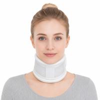 China Adjustable Rigid Cervical Collar Breathable Plastic Neck Brace Orthopedic Neck Support Stabilizer for Neck Pain and Cervical Recovery for sale