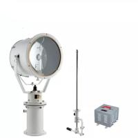 China Stainless Steel Marine Led Remote Searchlight Remote Control Adjustable for sale