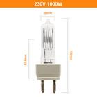 China 230V 1000W Video Bulb Aviation Ship Light Stage Spot Bulb for sale