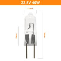 China 22.8v 40w G6.35 Hospital Medical Halogen Lamps 3000k 1000 Lumen for sale