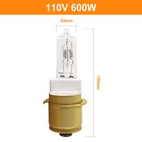 China 110V 600 Watt Halogen Bulb For Car Tail Light Locomotive Quartz Halogen Headlights P40s/41 for sale