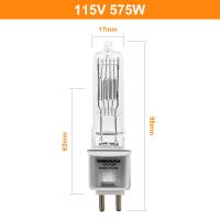 China 230v 115V 575w Halogen Lamp Light Bulbs G9.5 Stage Film And Television for sale