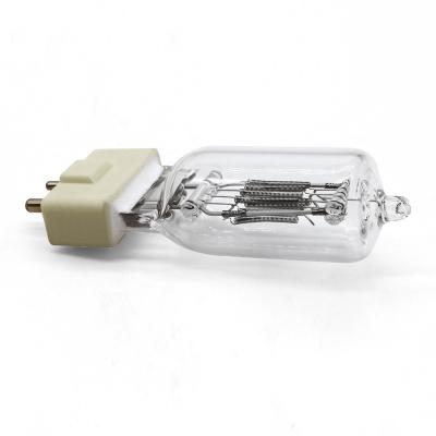 China GY9.5 230V 1000W Single Ended Halogen Quartz Light Bulbs Tungsten Broadway Stage for sale