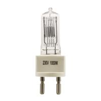 China Red Infrared Halogen Bulb 1000W 230V Quartz Ir Lamp G9.5 25000 Lumen for sale