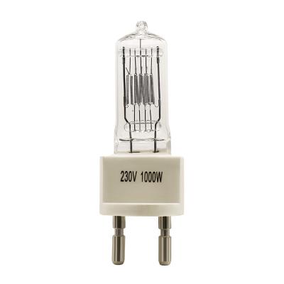 China Red Infrared Halogen Bulb 1000W 230V Quartz Ir Lamp G9.5 25000 Lumen for sale