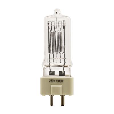 China Gx9.5 Marine Searchlight Bulb 1000w 230V 85mm Quartz Projection Lamp for sale