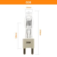 China 230V 3000W G38 Quartz Iodine Lamp Deck Navigation Lights Film Television Wedding for sale