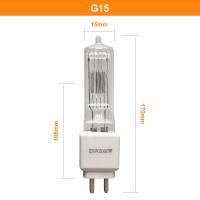 China 230v 2000w G15 Tungsten Quartz Iodine Lamp Explosion Proof High Power for sale