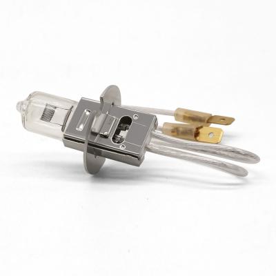 China 150w Quartz Halogen Bulb Bipin Halogen Airfield Lamps High Beam Car Headlight Bulbs 6.6A for sale