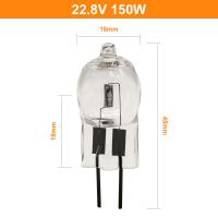 China G6.35 Bi-Pin Quartz Tungsten Halogen Lamp 150w 22.8V Operating Room Lighting Bulb for sale
