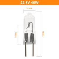 China 22.8V 40w Halogen Bulb G6.35 Quartz Iodine Lamp OSRAM 64291 XIR Replacement for sale