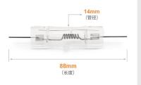 China 75V 400w 	Double Ended Halogen Bulb Car Projector Headlight Bulbs Quartz Lamp Light for sale