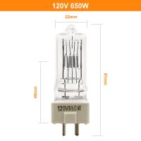 China Gy9 5 650w Halogen Lamp 120V Quartz Halogen Spotlight Bulb for sale