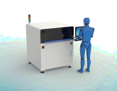 China Sunvishe 3D Automatic Stencil Inspection Machine System SV-E500 3D AOI Vision Inspection for stencill Surface Defects Inspection for sale