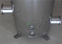 China SUS304 SUS316 Stainless Water Filter Housing / High Pressure Filter Housing for sale