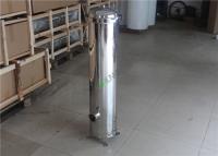 China SUS304 SUS316 Stainless Water Filter Housing / High Pressure Filter Housing for sale