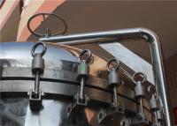 China Stainless Steel Bag Filter Housing 0.1--0.4Mpa Juice Factory Water Treatment for sale