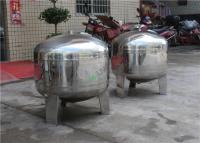 China Stainless Steel RO Water Storage Tank Food Grade Liquid Water Milk Buffer Beer Tank for sale