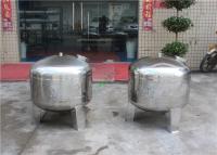 China Stainless Steel RO Water Storage Tank Food Grade Liquid Water Milk Buffer Beer Tank for sale