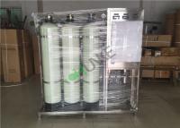 China FRP Reverse Osmosis Water Purification Equipment With Sand Carbon Filter for sale