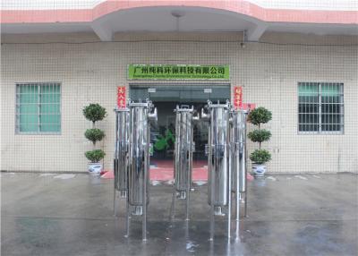 China Stainless Steel Cartridge Filter Housing For RO Water Treatment for sale