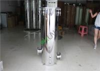 China 304 316 316L Stainless Steel Cartridge Filter Housing With 10′′ 20′′ 30′′ 40′′ Length for sale