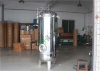 China Mirror Gloss Stainless Steel Cartridge Filter Housing RO System Purification for sale