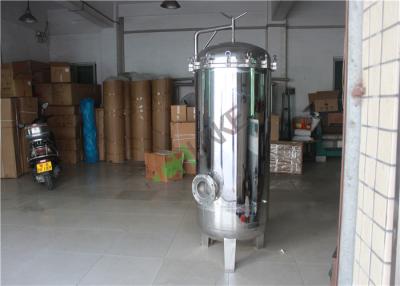 China Industrial Stainless Steel Multi Cartridge Water Filter Housing Food Grade for sale
