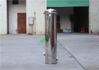China 10 40 Inch Stainless Steel Wire Filter Housing , Micro Membrane Filter Housing for sale