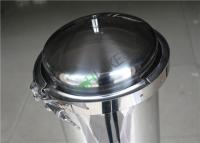 China Pharmaceutical Grade Sanitary Filter Housing SS304 Material Spring Water Production for sale