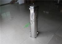 China Food Grade 304 316 Stainless Steel Filter Housing Water Purification Device for sale