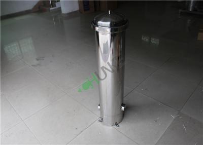 China Food Grade 304 316 Stainless Steel Filter Housing Water Purification Device for sale