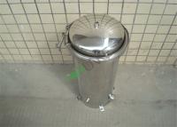 China 1-500 Micron Single / Multi Cartridge Filter Housing System High Working Pressure for sale