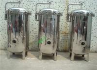 China Cartridge Filters Housing For Reverse Osmosis Water Treatment Plant / System for sale