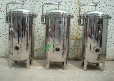 China Cartridge Filters Housing For Reverse Osmosis Water Treatment Plant / System for sale