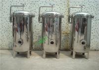 China Multimedia Industrial Water Filter Housing / Carbon Cartridge PP Water Filter Housing for sale