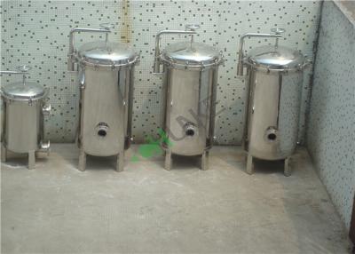 China Stainless Steel Cartridge Filter Housing for Cosmetic Industry Customizable for sale