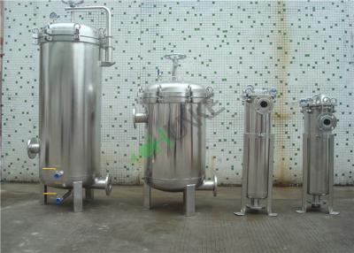 China Multi Cartridge Stainless Steel Water Filter Housing SS304 SS316 For Water Treatment for sale