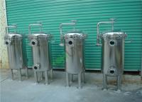 China SS304 SS316 Stainless Steel Cartridge Filter Housing For RO Water System for sale