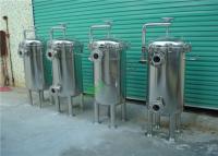China High Pressure Water Filter Housing , Single Bag Stainless Steel Filter Housing for sale
