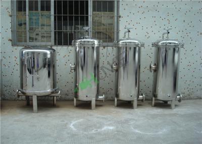 China High Pressure Water Filter Housing , Single Bag Stainless Steel Filter Housing for sale