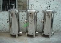 China Swing Bolt Duplex Stainless Steel Filter Housing Quick Flange Type With Legs for sale