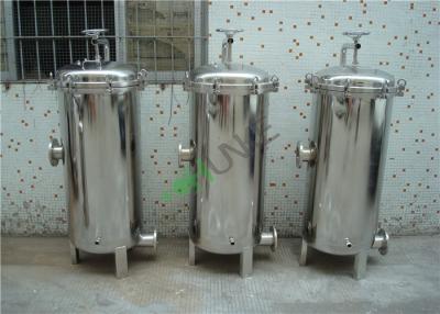 China Swing Bolt Duplex Stainless Steel Filter Housing Quick Flange Type With Legs for sale
