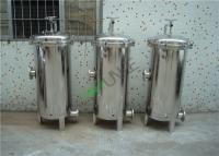 China 40 Inch RO Water Filter Housing , 5 Micron PP Cartridge Filter Housing Tank for sale