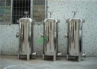 China Cartridge Filter Housing Full Stainless Steel 304/316 Food Grade With Legs for sale